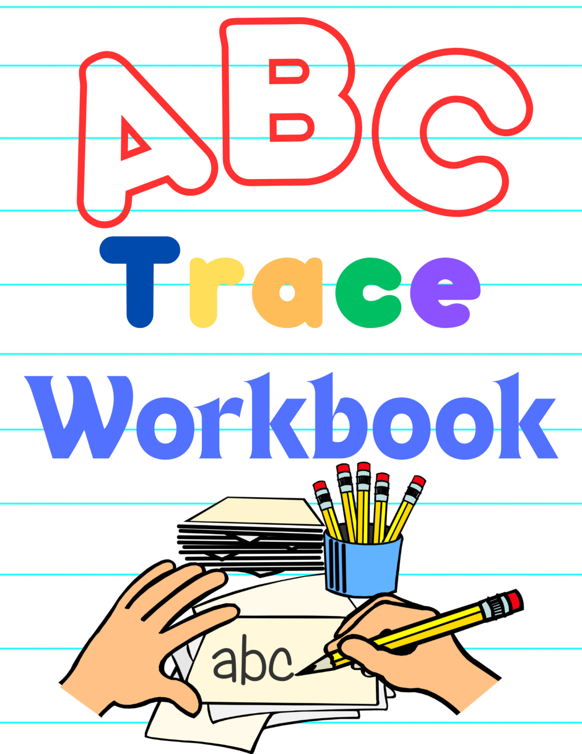 🔤 Trace the Alphabet Printable Workbook - Sarandipity's