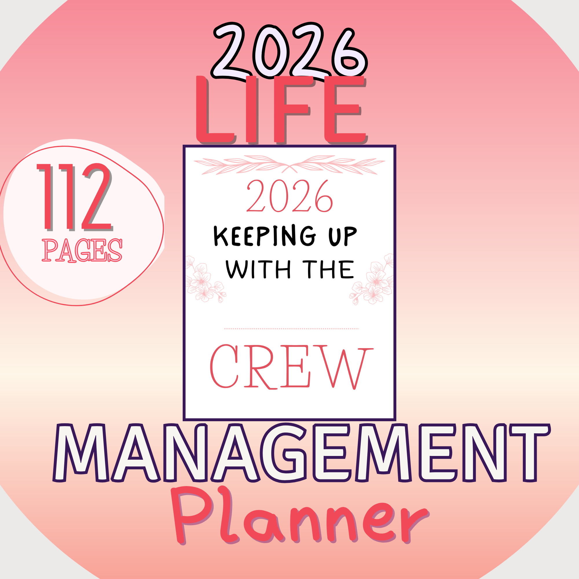 2026 Life Management Planner Bundle - Sarandipity's